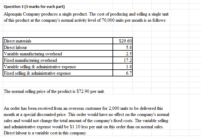 Solved c. Suppose there is not enough idle capacity to | Chegg.com