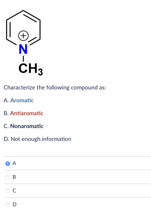 Solved Characterize the following compound as: | Chegg.com