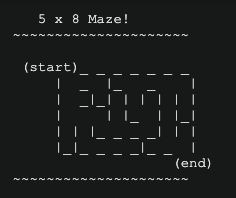 Write a Java program that reads in a graphical maze | Chegg.com