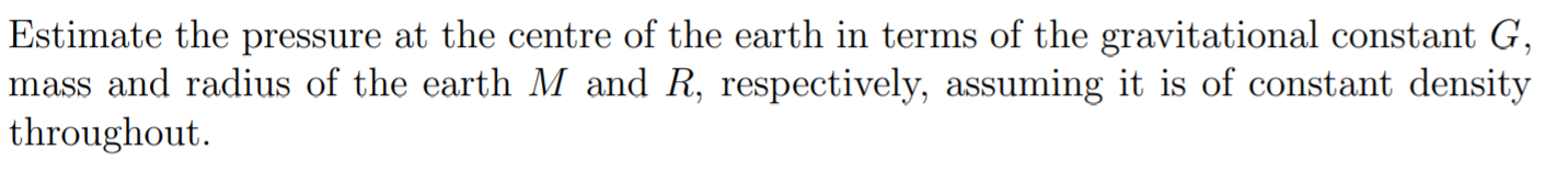 Solved Physics question: Estimate the pressure at the | Chegg.com