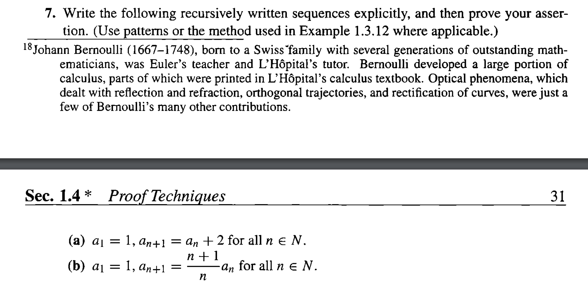 Solved 7. Write the following recursively written sequences | Chegg.com