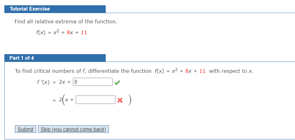 Solved Find all relative extrema of the function. | Chegg.com