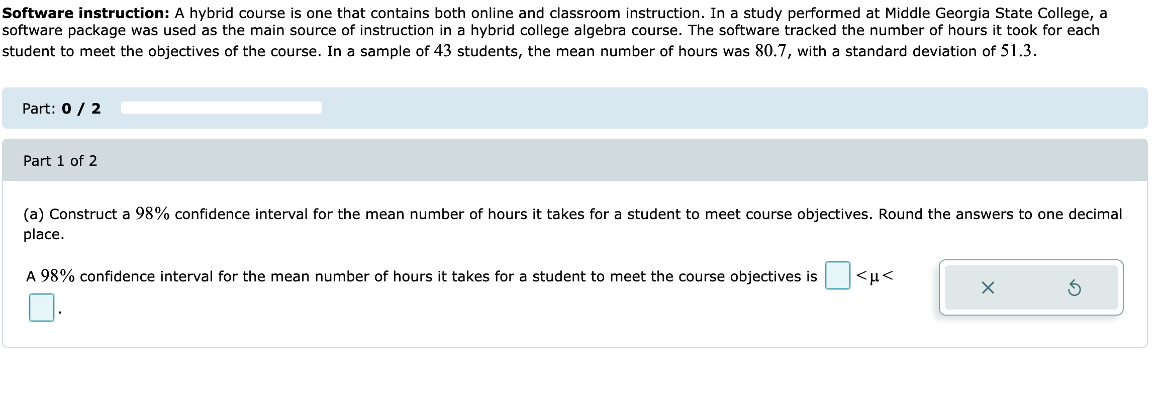 Solved Software instruction: A hybrid course is one that | Chegg.com