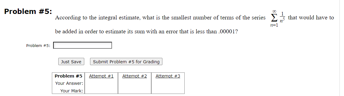 Solved Problem \# 13: Consider the following series. | Chegg.com
