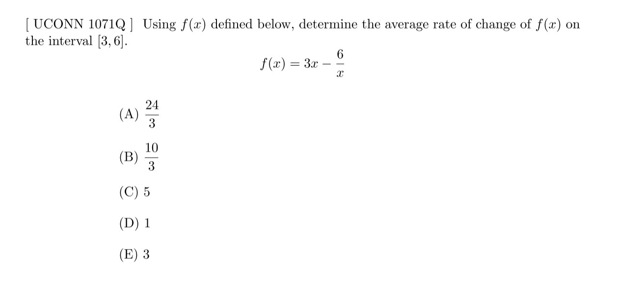 Solved [ ﻿UCONN 1071Q] ﻿Using f(x) ﻿defined below, determine | Chegg.com