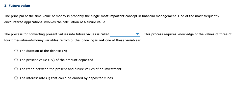 Solved All other things being equal, the numerical | Chegg.com