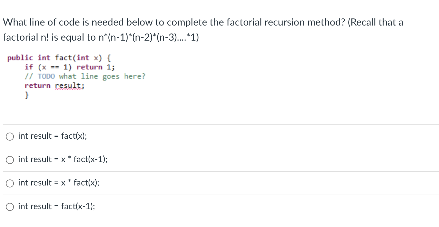 Solved What line of code is needed below to complete the | Chegg.com