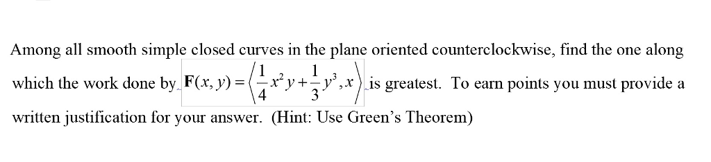 Solved Among all smooth simple closed curves in the plane | Chegg.com