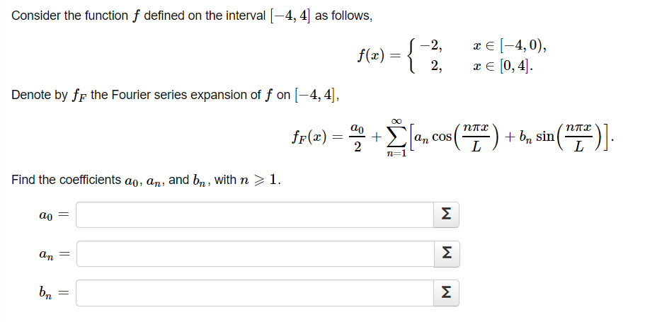Solved Consider the function f defined on the interval (-4,4 | Chegg.com