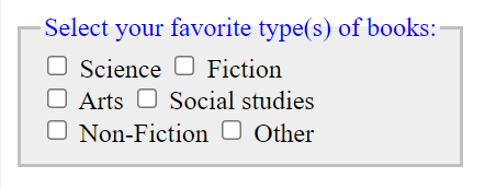 Solved HTML/CSS CHECKBOX STYLE I am having issues arranging | Chegg.com