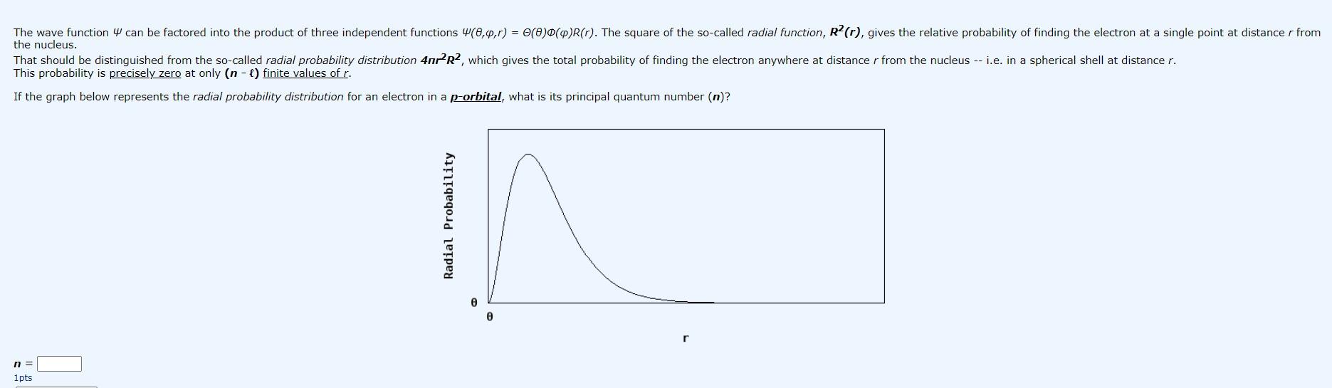 Solved How many atomic orbitals are there in a p subshell? | Chegg.com