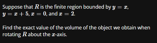 Solved Suppose that R ﻿is the finite region bounded by | Chegg.com