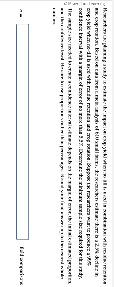 Solved Researchers are planning a study to estimate the | Chegg.com