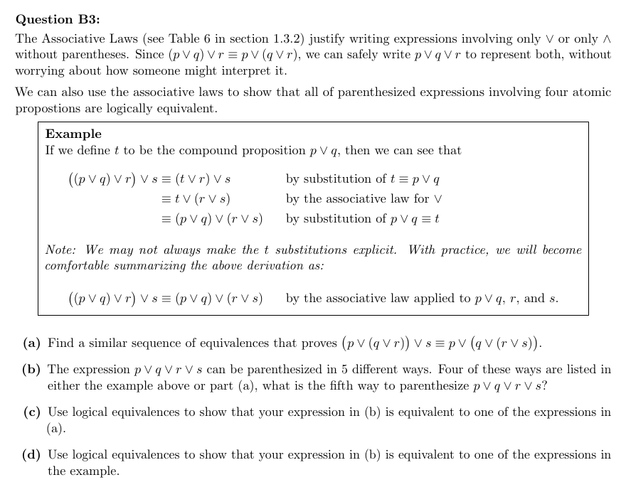 Solved A compound proposition is said to be in disjunctive | Chegg.com