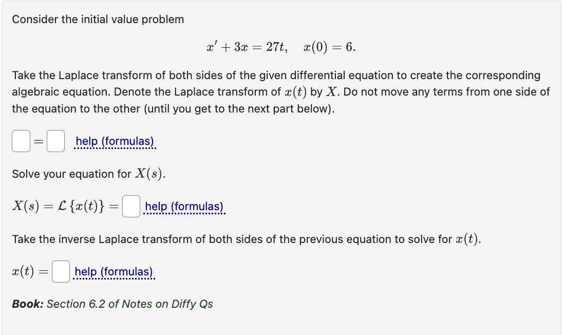 Solved Consider the initial value | Chegg.com