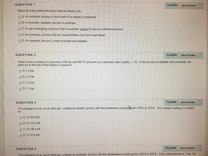 Solved QUESTION 1 5 points Save Answer Select all of the | Chegg.com