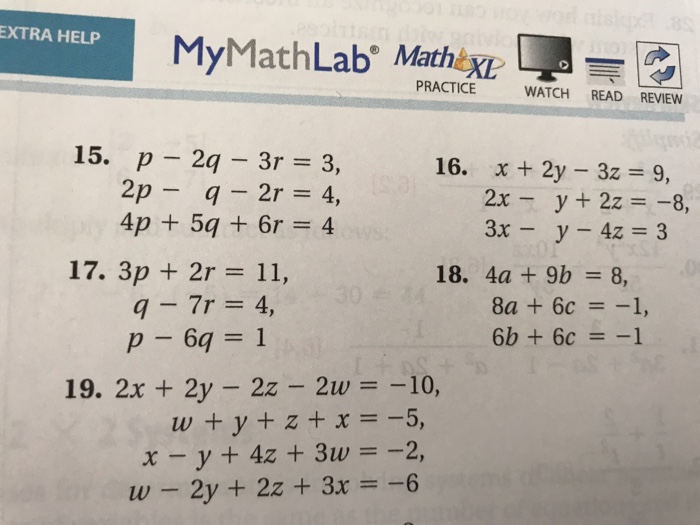 Solved Instructions: SOLVE USING MATRICESI only need help | Chegg.com