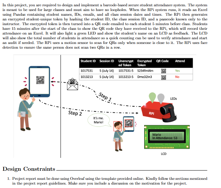 Solved Design Constraintscreate a state chart and a python | Chegg.com
