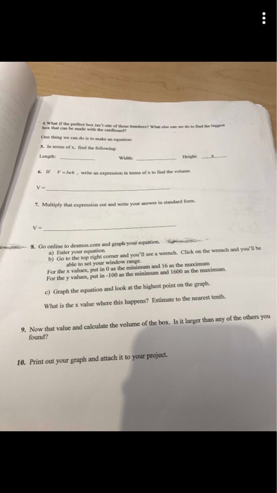 Solved NAME: Project 2-Chapter S Directions For this | Chegg.com