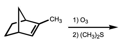Solved HCI H30* CH3 1) O3 2) (CH3)2S Cl2 H20 | Chegg.com