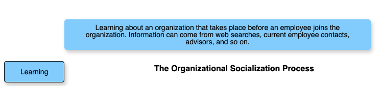 Solved The Organizational Socialization Process This | Chegg.com