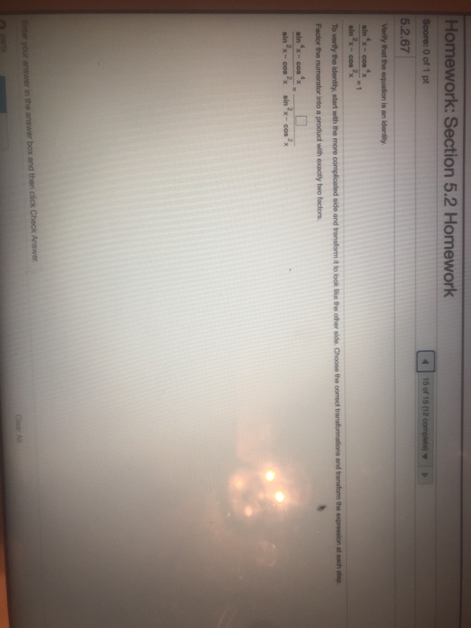 Solved Homework Section 5 2 Homework 0 Of 1 Pt 5 2 67 And