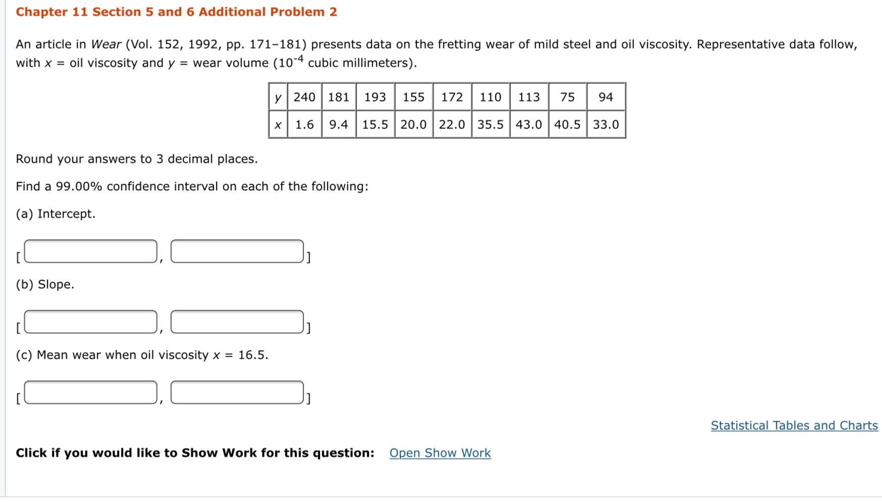 Solved Chapter 11 Section 5 and 6 Additional Problem 2 An | Chegg.com