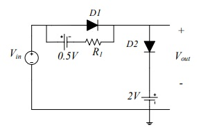 Solved Using the constant voltage model of the diode, obtain | Chegg.com