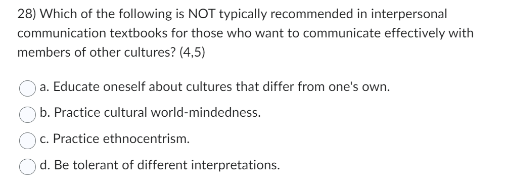 Solved Which of the following is NOT typically recommended | Chegg.com