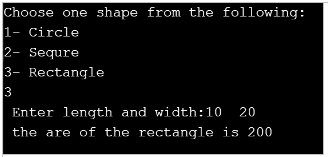 Solved Write a complete C++ program to compute the area of a | Chegg.com