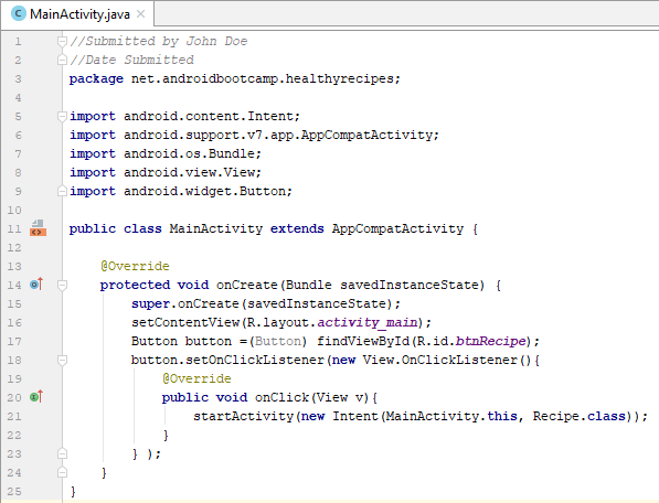 Solved I Need To Fix This Xml Code So It Has Two Buttons