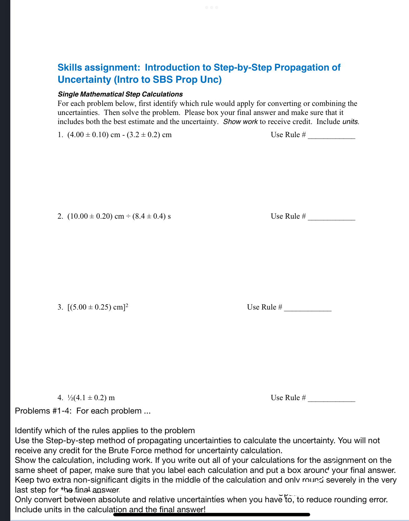 Solved Skills assignment: Introduction to Step-by-Step | Chegg.com