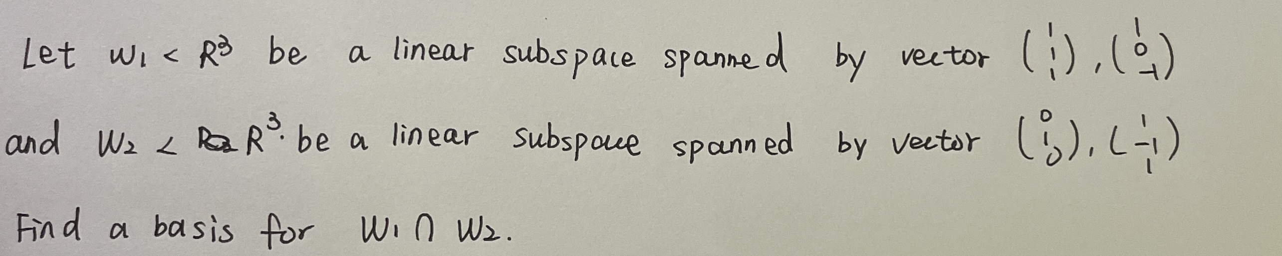 Solved Let w1 | Chegg.com