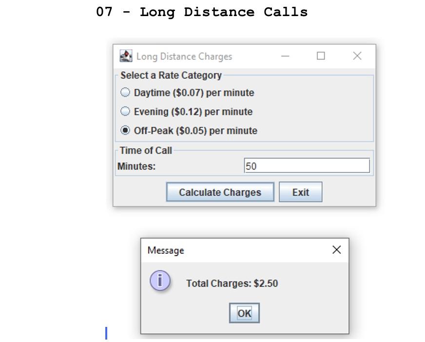 Solved 7. Long Distance Calls A long-distance provider | Chegg.com