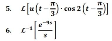 Solved Heaviside function Laplace transform and inverse | Chegg.com
