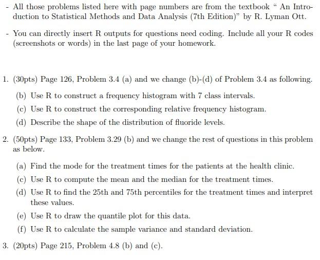 - All those problems listed here with page numbers | Chegg.com