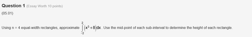 Solved Question 1 Essay Worth 10 Points 0501 2 Using N 