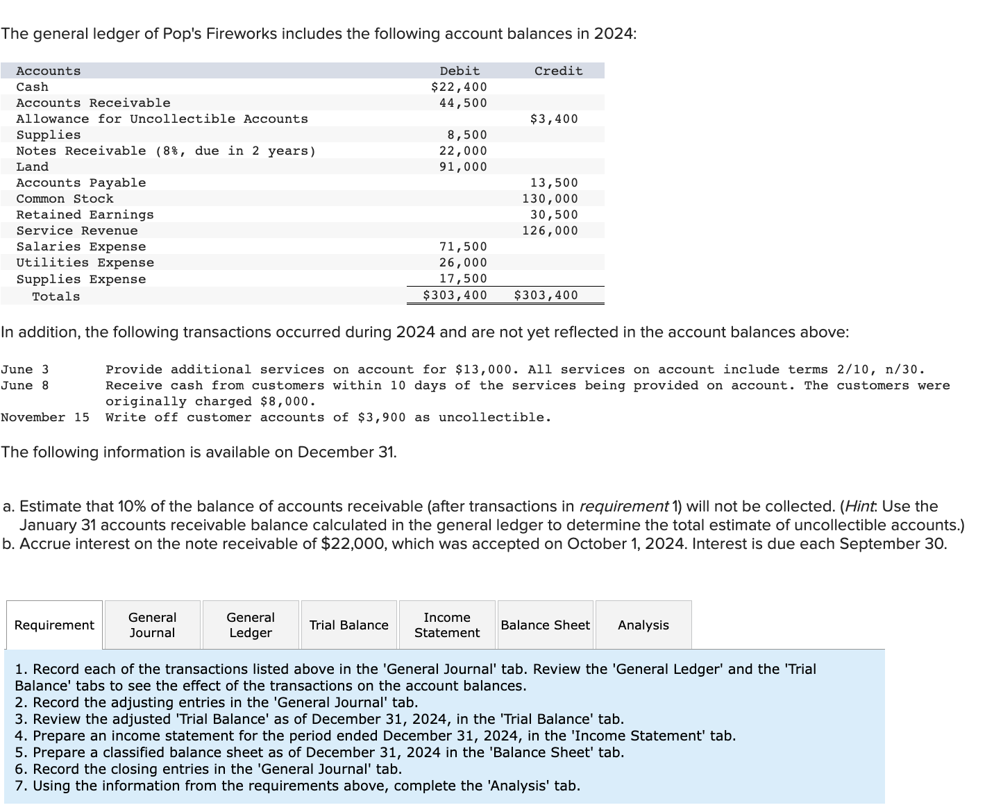 Solved Journal entry worksheet 7 Provide additional services | Chegg.com
