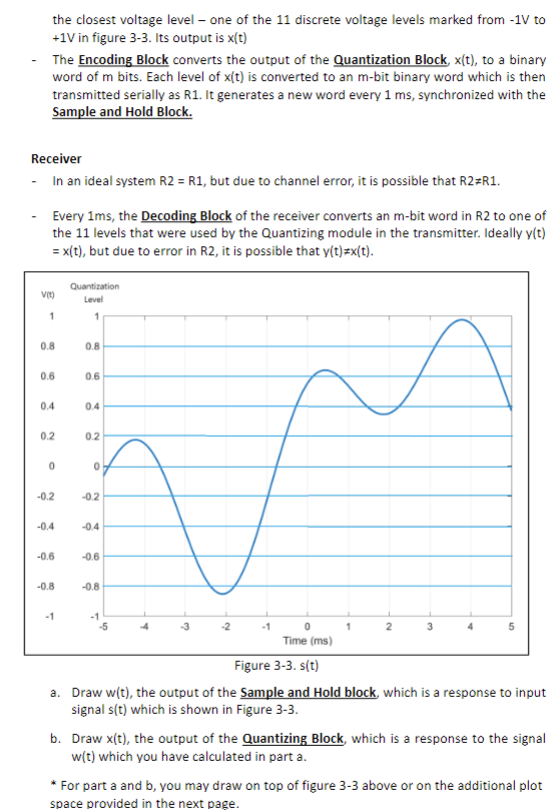 Solved 3. Pulse-code Modulation (PCM) system is shown in | Chegg.com