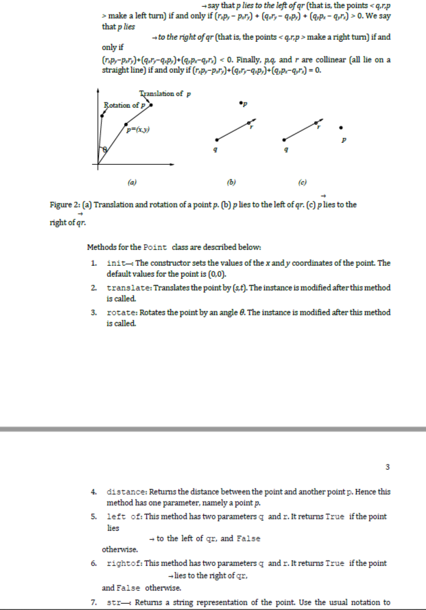 Solved Problem 1 [75 points ] Polygons. A polygon is a | Chegg.com