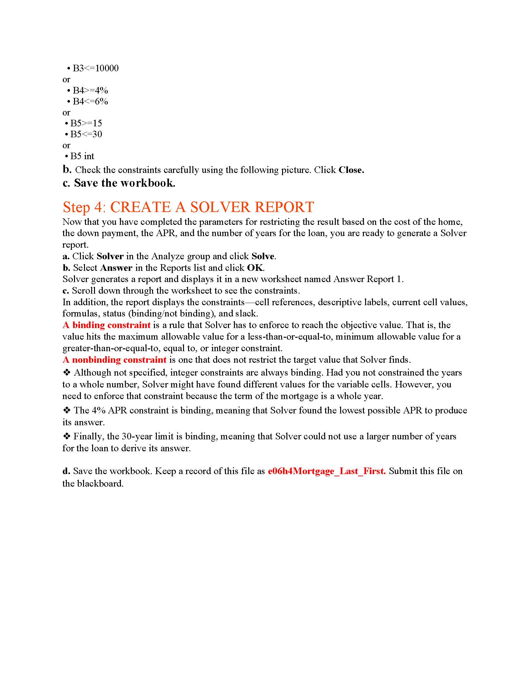 Step 3: FORMAT A ONE-VARIABLE DATA TABLE You want to | Chegg.com