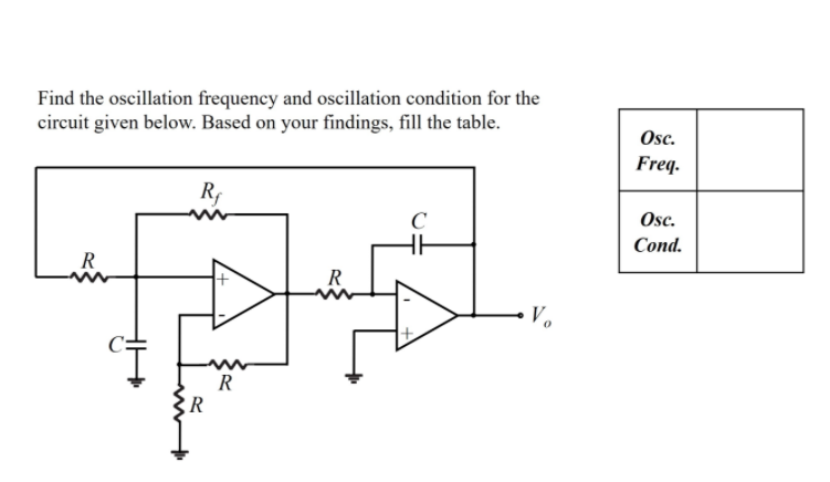 Solved Find the oscillation frequency and oscillation | Chegg.com
