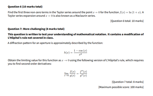 Solved Question 6 (10 marks total) Find the first three | Chegg.com