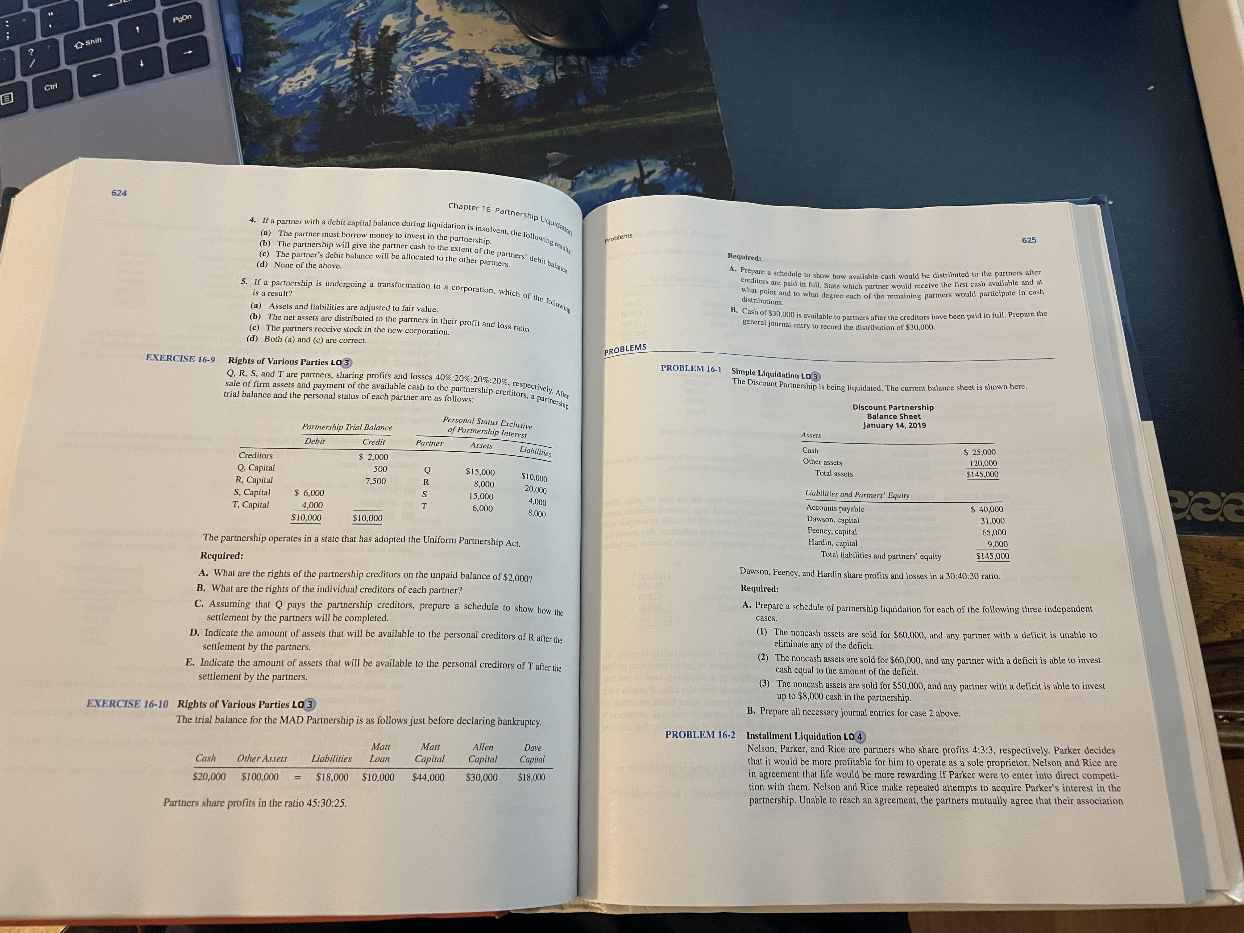 Solved Please only solve Exercise 16-10. ONLY 16-10. Both A | Chegg.com
