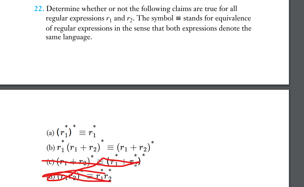 Solved 22. Determine whether or not the following claims are | Chegg.com