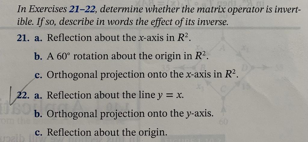 Solved In Exercises 21-22, determine whether the matrix | Chegg.com