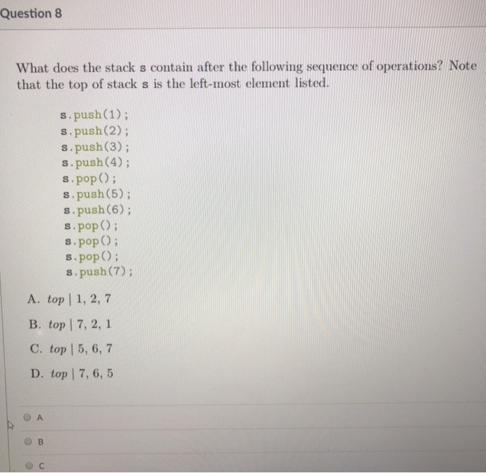 Solved Recall The Stack Based Shunting Yard Algorithm From