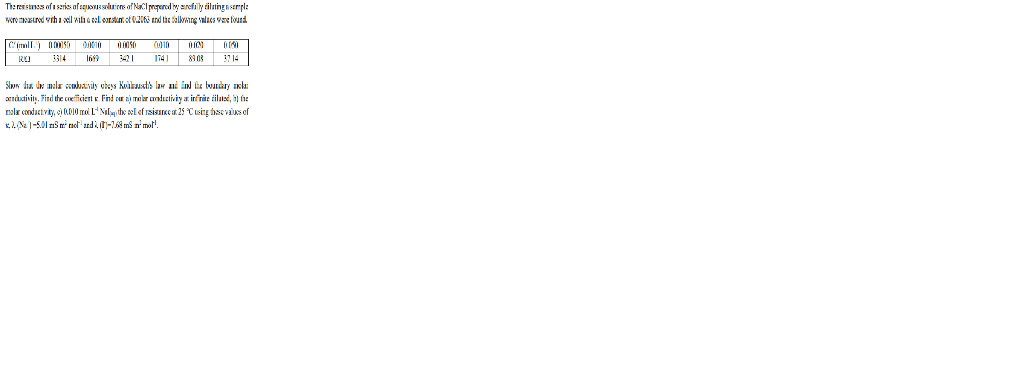 Theres of a series of squarum Naci prepared in | Chegg.com