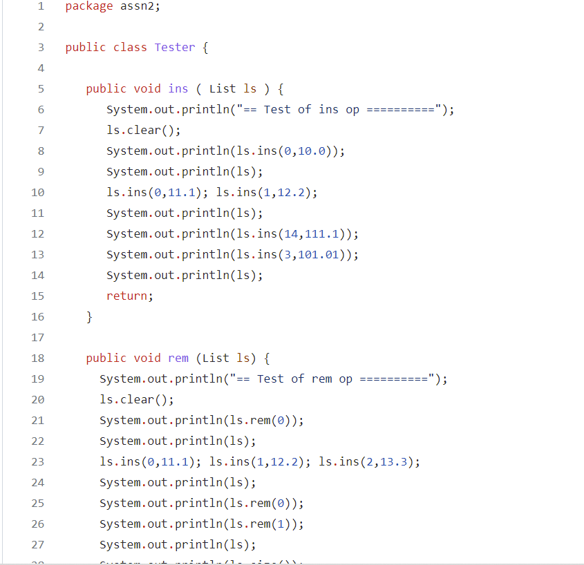 Solved Please help with the java ArrayList.java and | Chegg.com