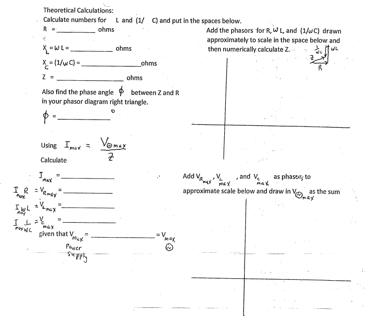 Solved In this RCL series circuit where F = 200 hz, Vrms = | Chegg.com